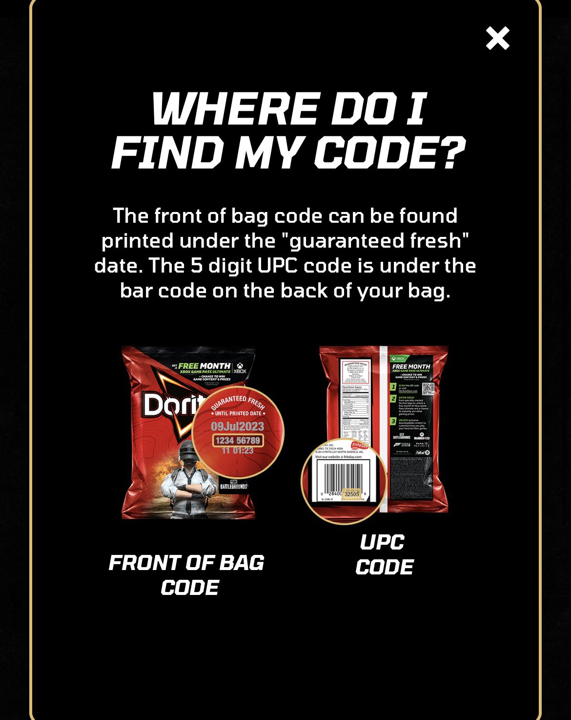 Doritos Codes Aw