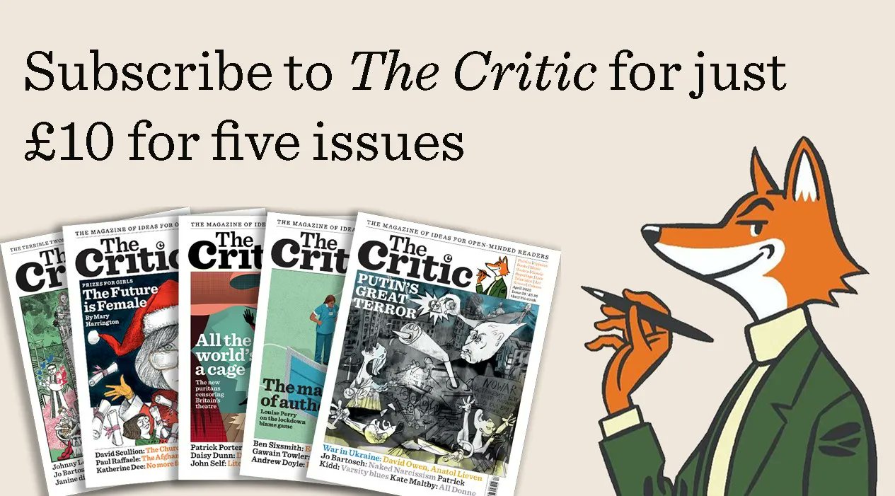The Critic on Twitter: "Like us online? We’re even better in print ...