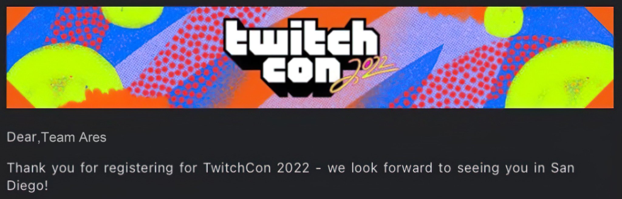 Team Ares on Twitter: "Ares is going to TwitchCon! Who are we seeing there? 👀 https://t.co ...