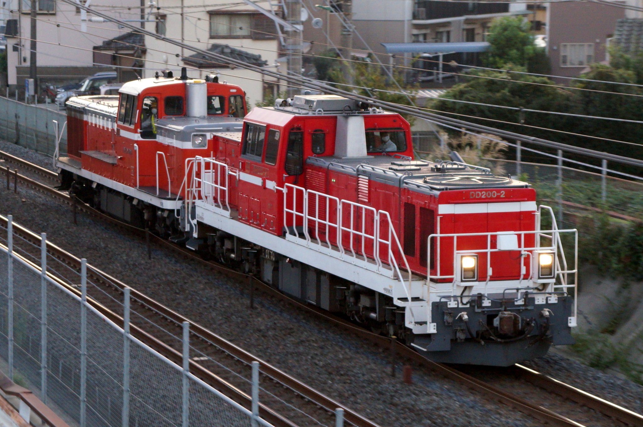 takekyu本線 on Twitter: "RT @waverailroad: 2022.10.4 DD200-2+東武DE10-1099(無動)AT入場 甲種 9586レ 武蔵野線 栗橋 ...