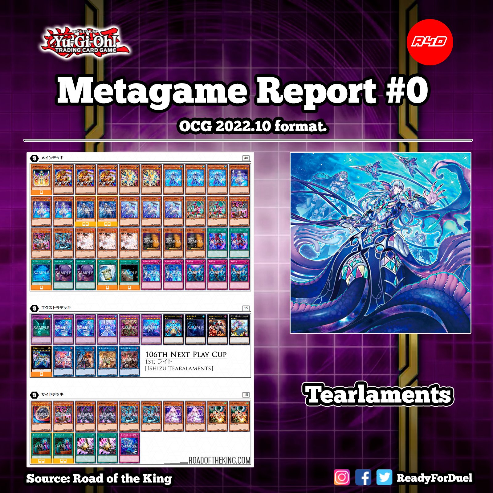 ReadyForDuel on Twitter: "OCG 2022.10 Metagame Report #0 https://t.co/v2LdowrOPw #遊戯王 #OCG #TCG ...