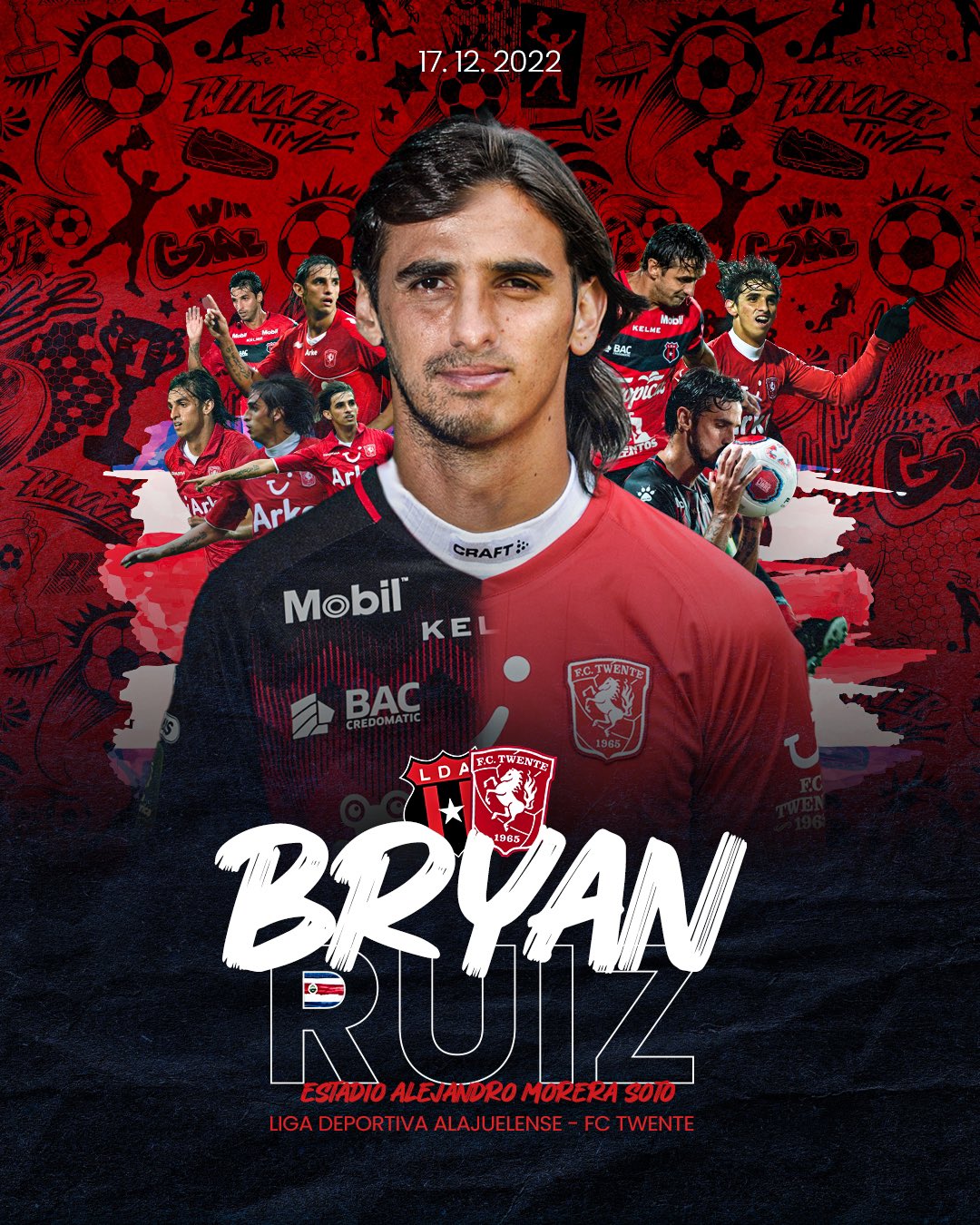 Antonio GR on Twitter: "@RodrigoFaez Vente a Costa Rica, para el partido de Despedida de Bryan ...