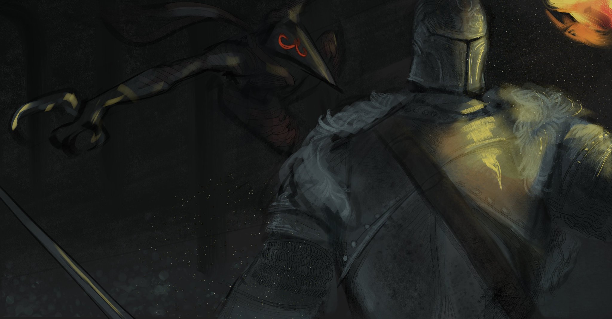 Elmet on Twitter: "Day 3: claw #Soulstober2022 https://t.co/JxDAvo4Sll" / Twitter