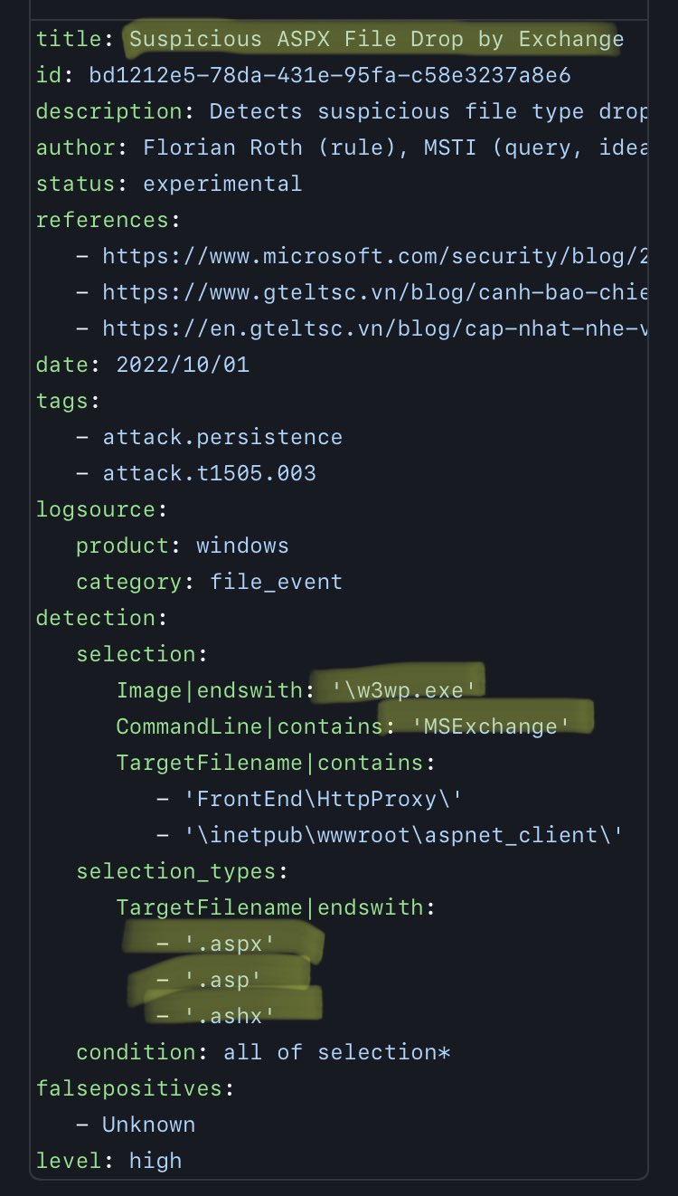 Florian Roth ⚡ on Twitter: "I wonder if a more generic version of that rule, which is based on ...