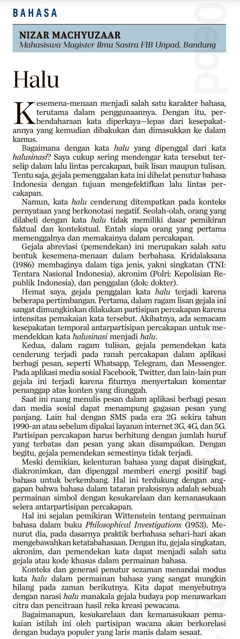 Direktori D. Osen on Twitter: "RT @johanadhi: Halu bet:Abreviasi Bahasa @ivanlanin https://t.co ...