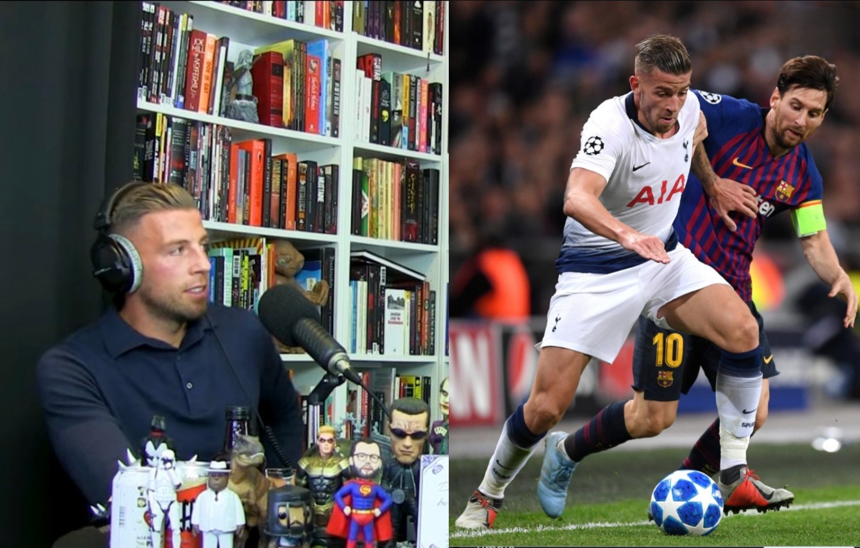 Waleed Farouk on Twitter: "اللاعب توبي الدرفيلد مدافع بلجيكا وتوتنهام السابق قال كلام عن ميسي مش ...