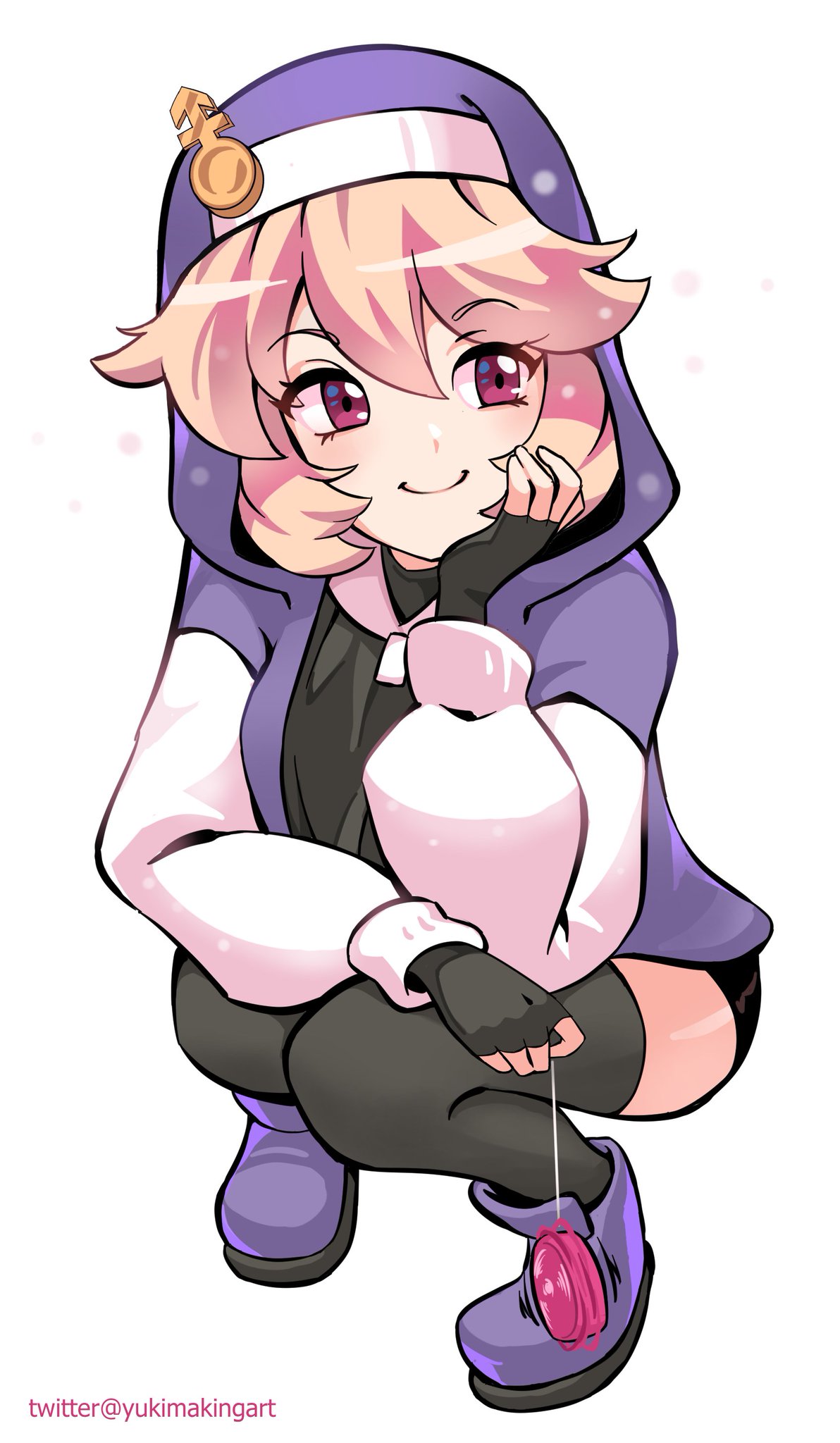 Yuki (commissions open) on Twitter: "I got a new tablet and I'm super happy so I decided to draw ...