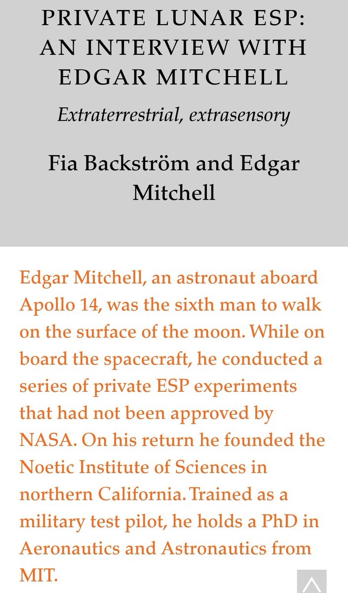 Very interesting interview from Edgar Mitchell on his Psychic ...
