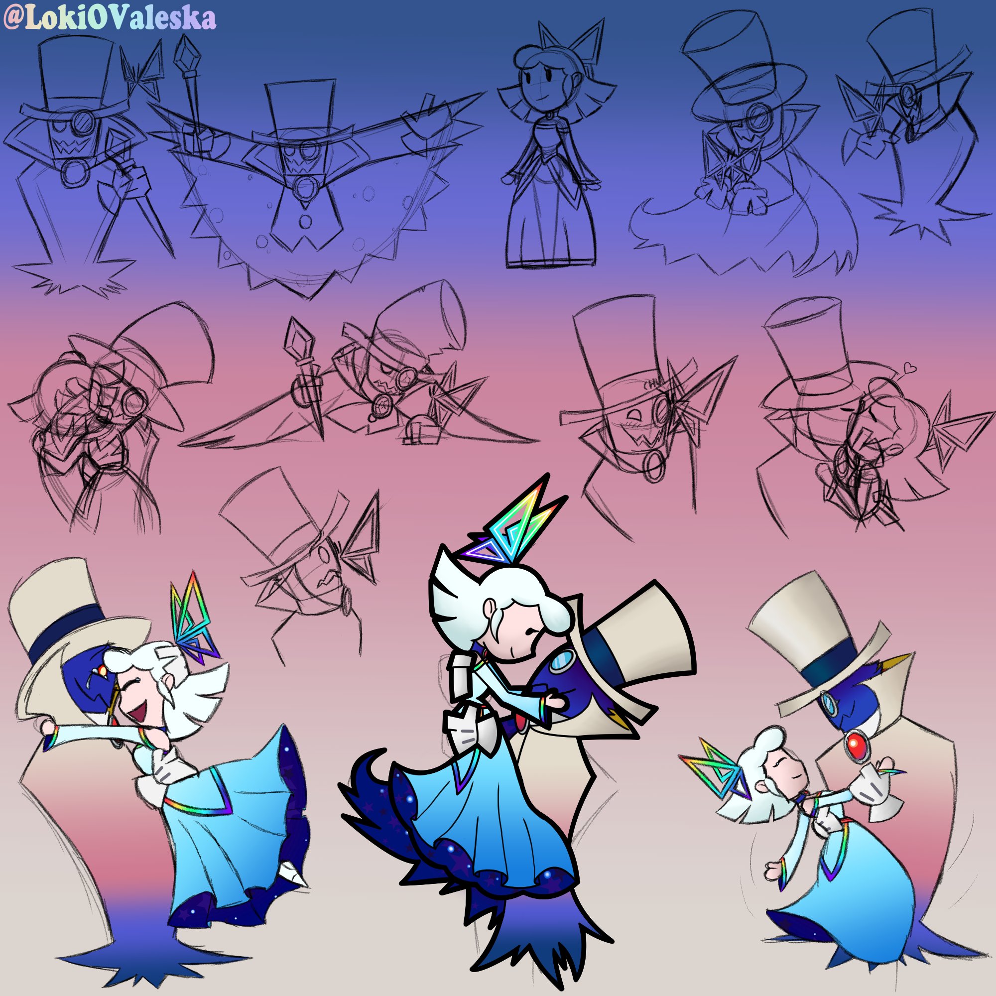 Super Paper Mario Count Bleck