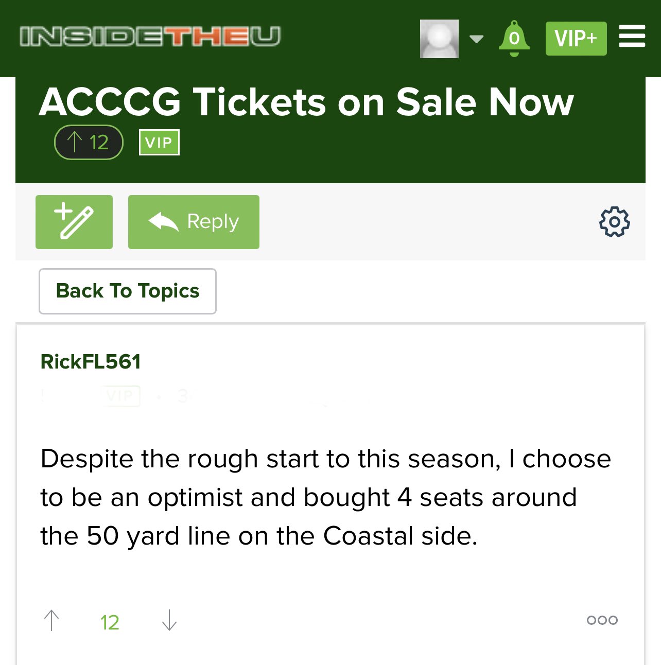 Message Board Geniuses on Twitter: "This #Miami fan is very optimistic. https://t.co/u34msbls0v ...