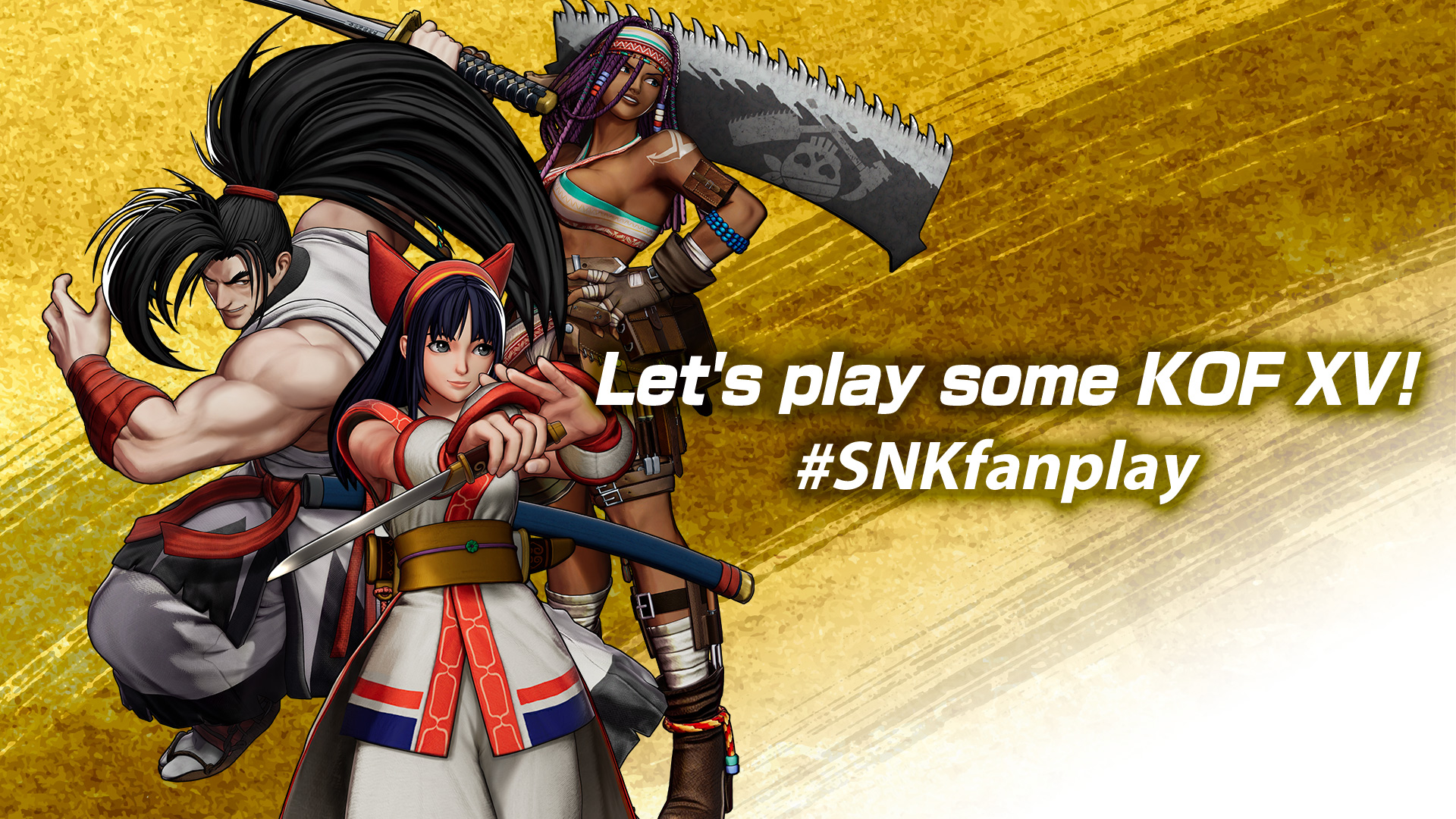 SNK GLOBAL on Twitter: "\Let's play some KOF XV!／ DLC Team SAMURAI releases for KOF XV today ...