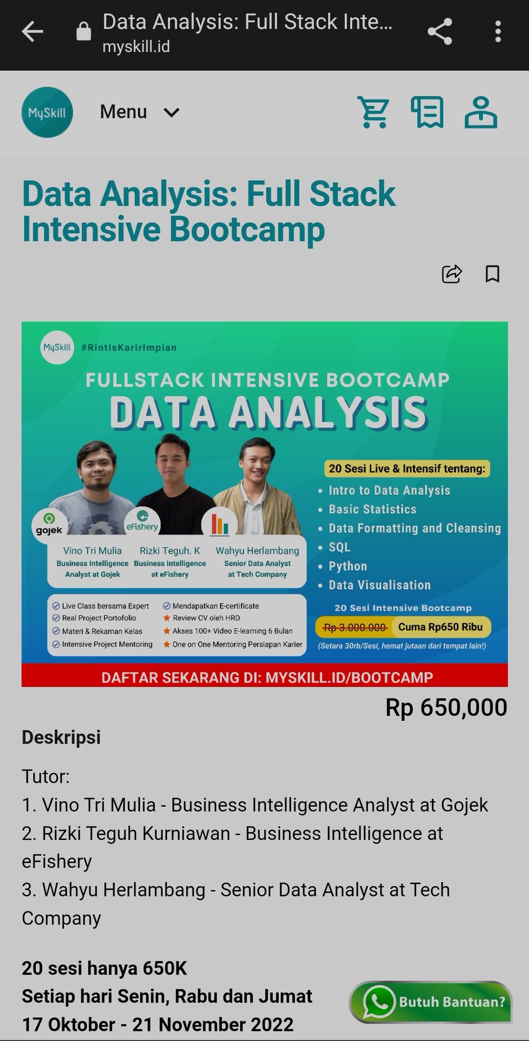 BACA RULES DI (bit.ly/worksfess) on Twitter: "Yang udh pernah ikut, ini worth the money ga ya ...