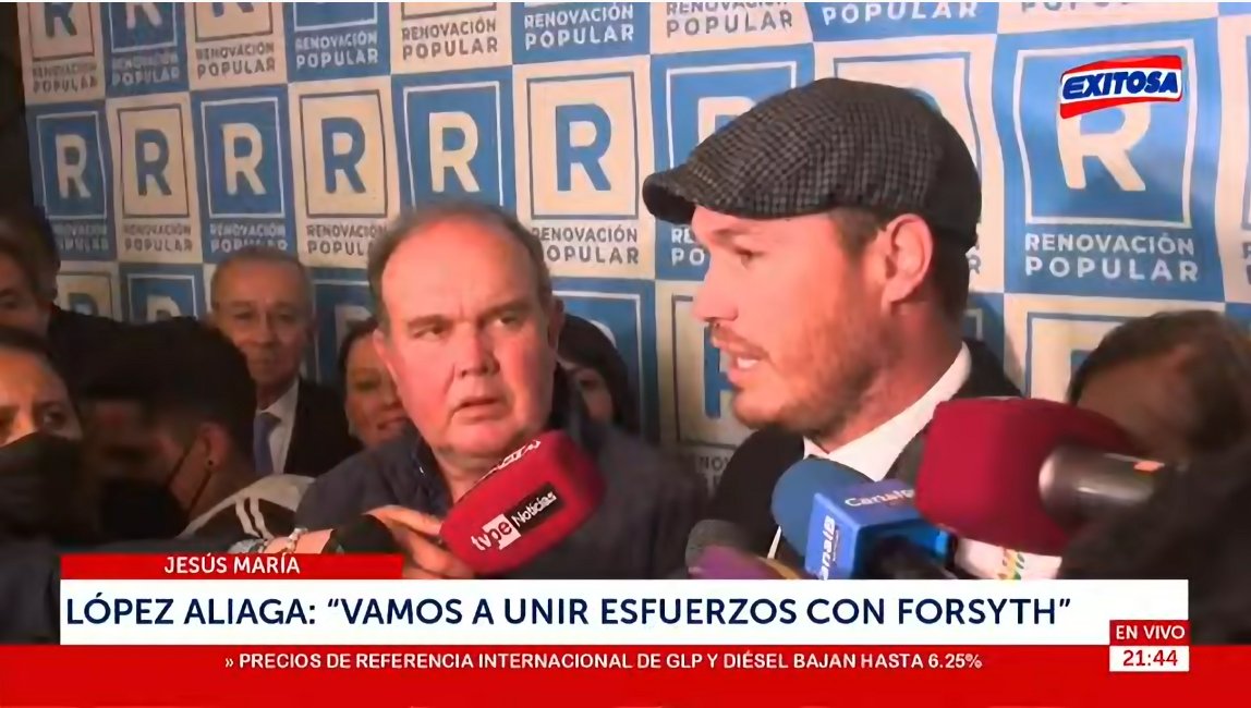 Exitosa Noticias On Twitter 🔵🔴 Ahora George Forsyth Felicitar La