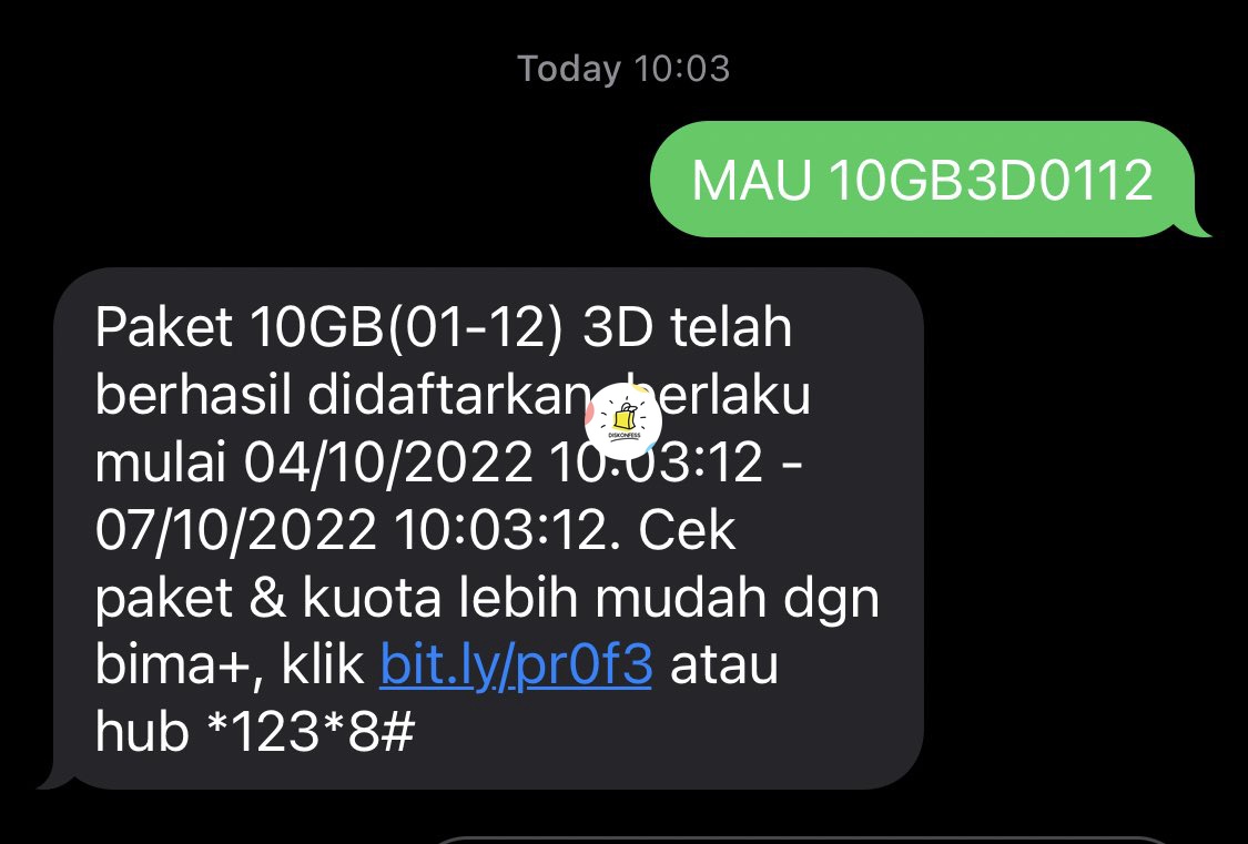 /DF - we're back 🎉 on Twitter: "/info 10gb 15perak khusus pengguna tri kirim ke 234 https://t.co ...