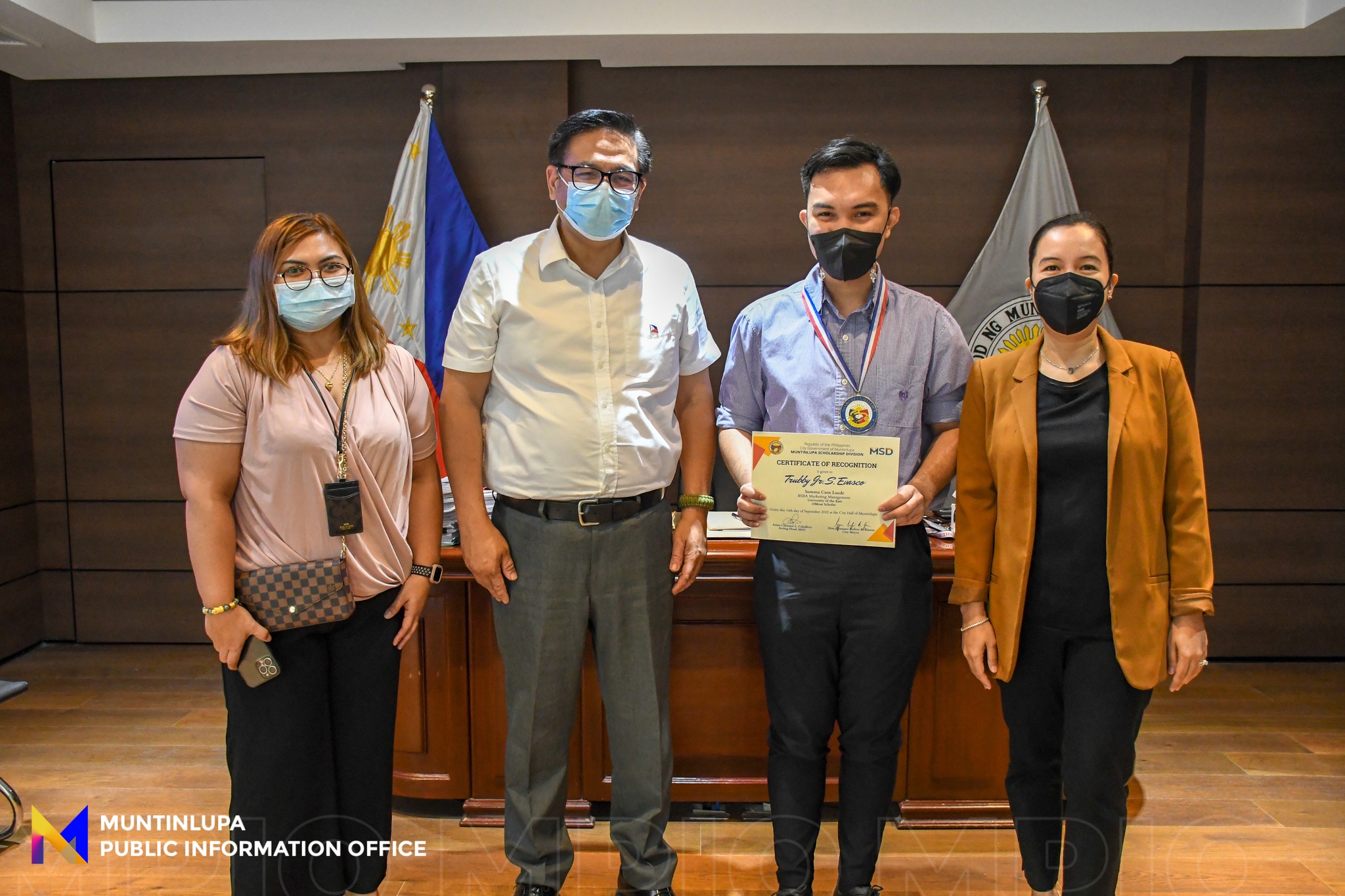 OFFICIAL MUNTINLUPA on Twitter: "Bumisita sa tanggapan ni Mayor Ruffy Biazon si Trubby Evasco ...