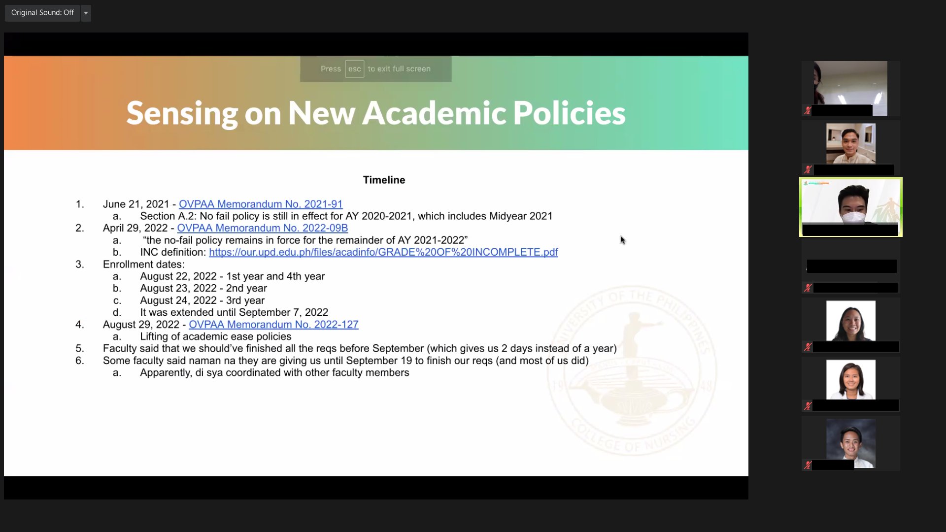 The Manila Collegian on Twitter: "NGAYON: Kasalukuyang nagtitipon ang mga mag-aaral sa USC ...