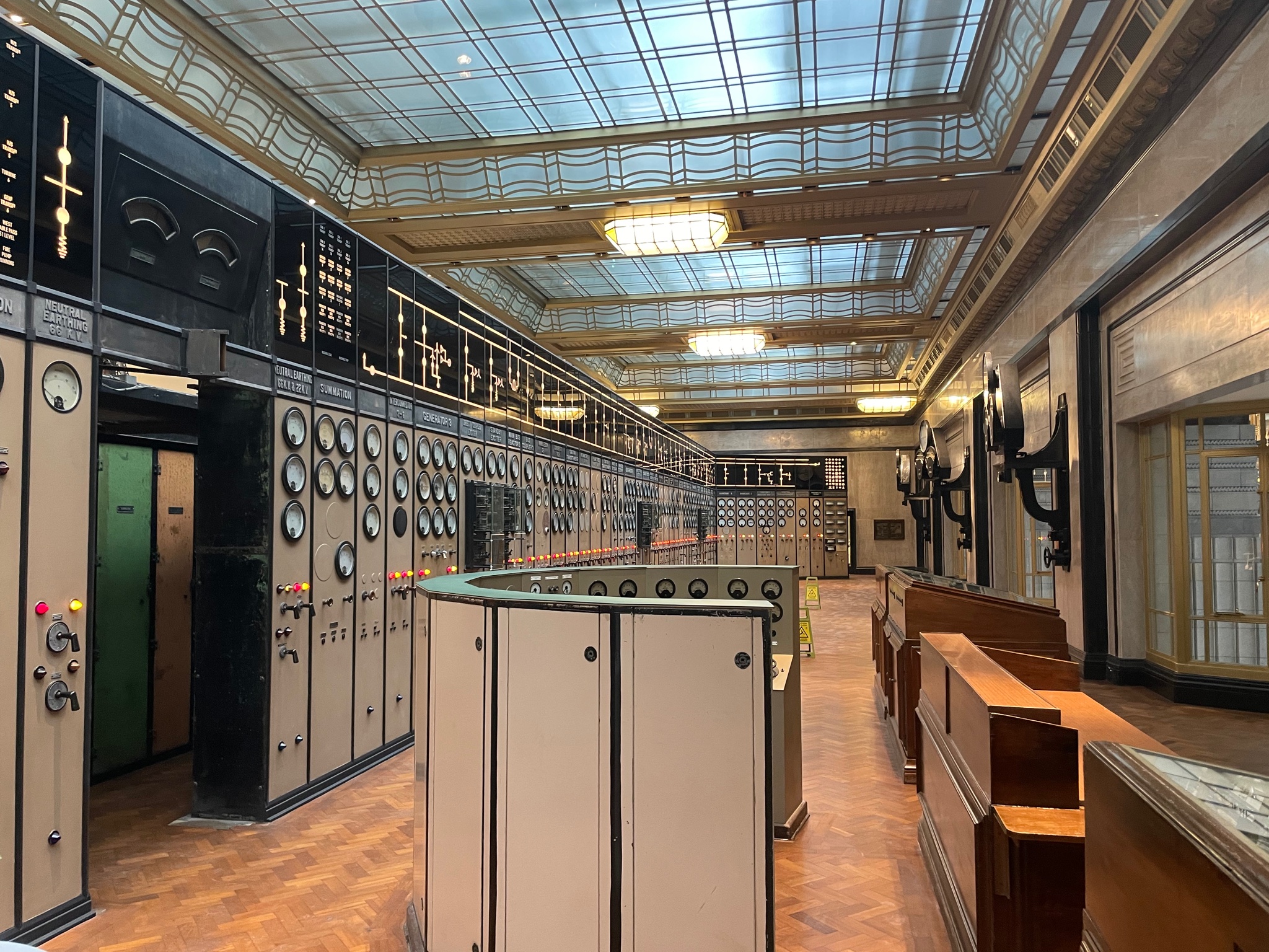 Battersea Power Station Control Room Battersea Power Station Reopens