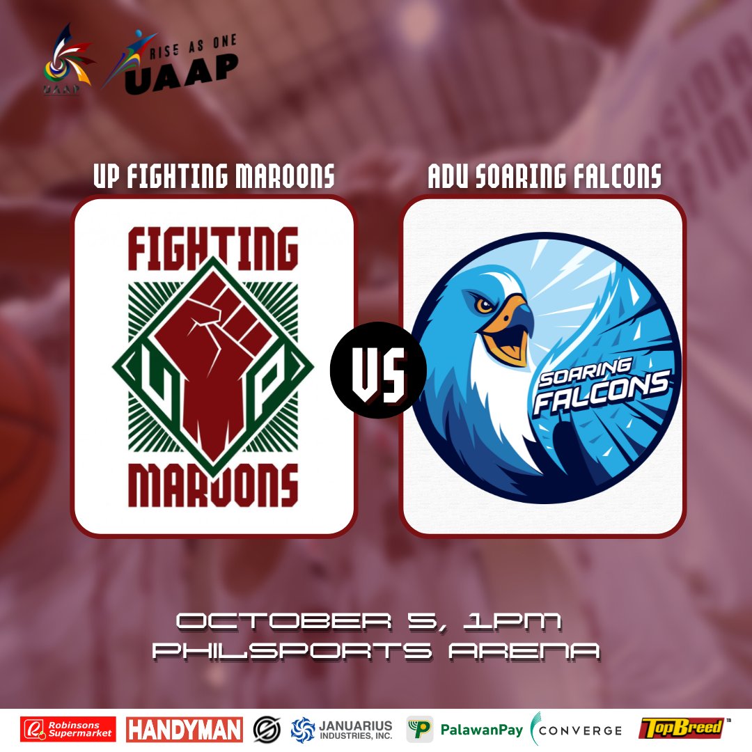 Up Fighting Maroons Logo