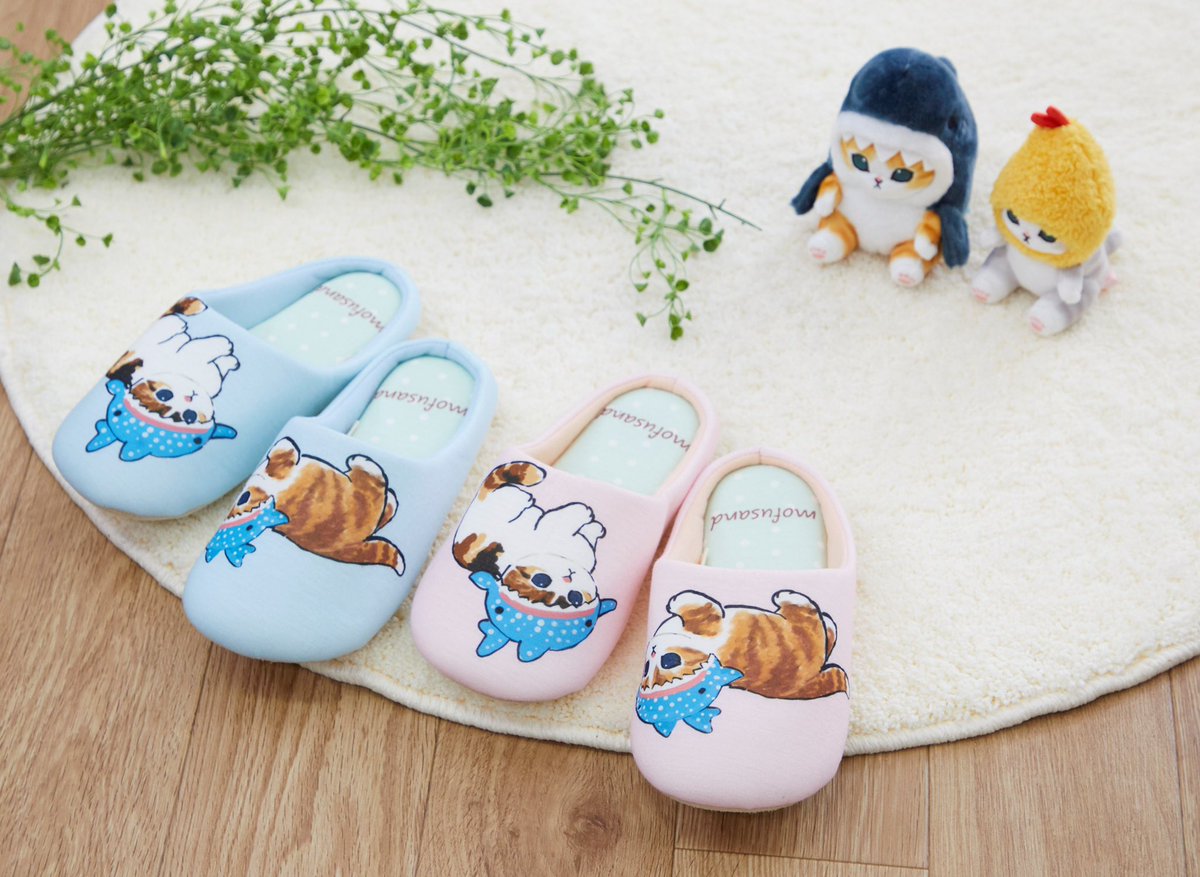 ぢゅの🐈 on Twitter: "RT @hyumanihon: ぢゅのさん（@mofu_sand )が描く話題の #mofusand よりサメにゃんがプリントされたかわいい #ルーム ...