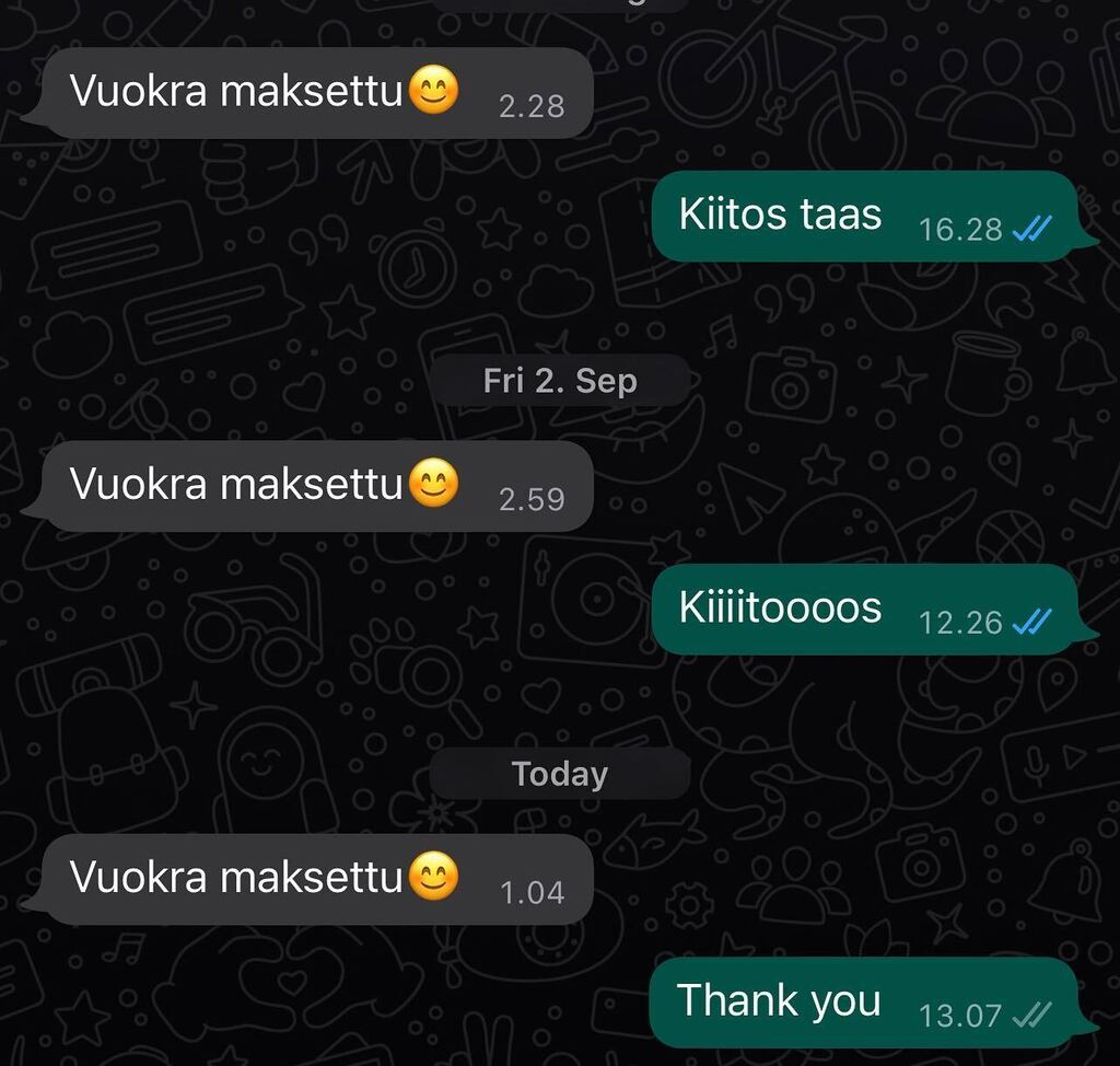 Harri Huru on Twitter: "Kuukaudesta ja vuodesta toiseen tämä nuoren asiakkaan viesti vaan ...