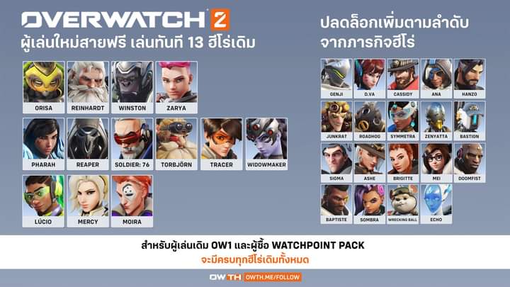 OW2NEWS.net on Twitter: "🎮#オーバーウォッチ2 新規プレイヤーが使える初代OWのキャラは13人 🎮新ヒーローのソジョーン/ジャンカー・クイーンは即時解放 🎮クイック ...