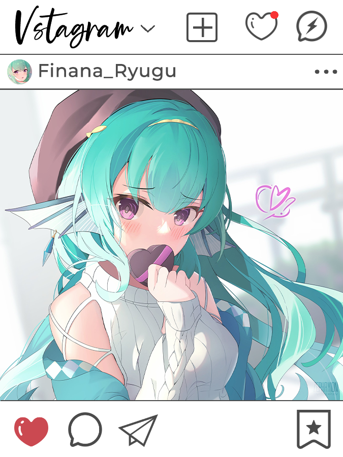 Finana Ryugu 🐠 NIJISANJI EN on Twitter: "Am I too late for Boyfriend Day? 💝 https://t.co ...