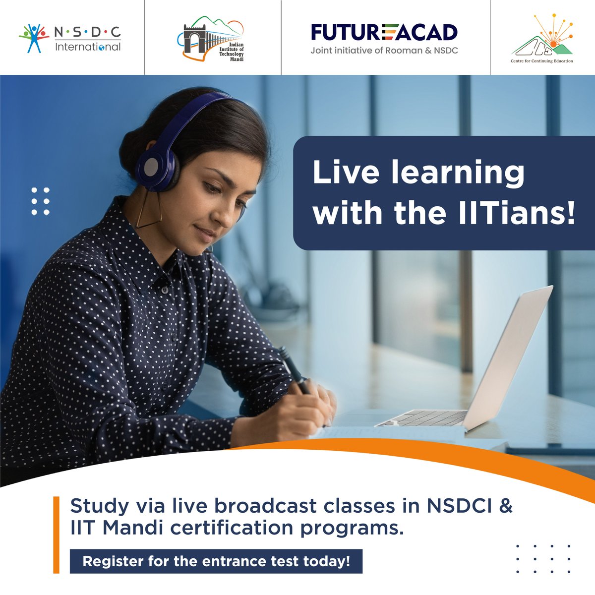NSDC India on Twitter: "Get over the recorded online classes and get access to live broadcast ...