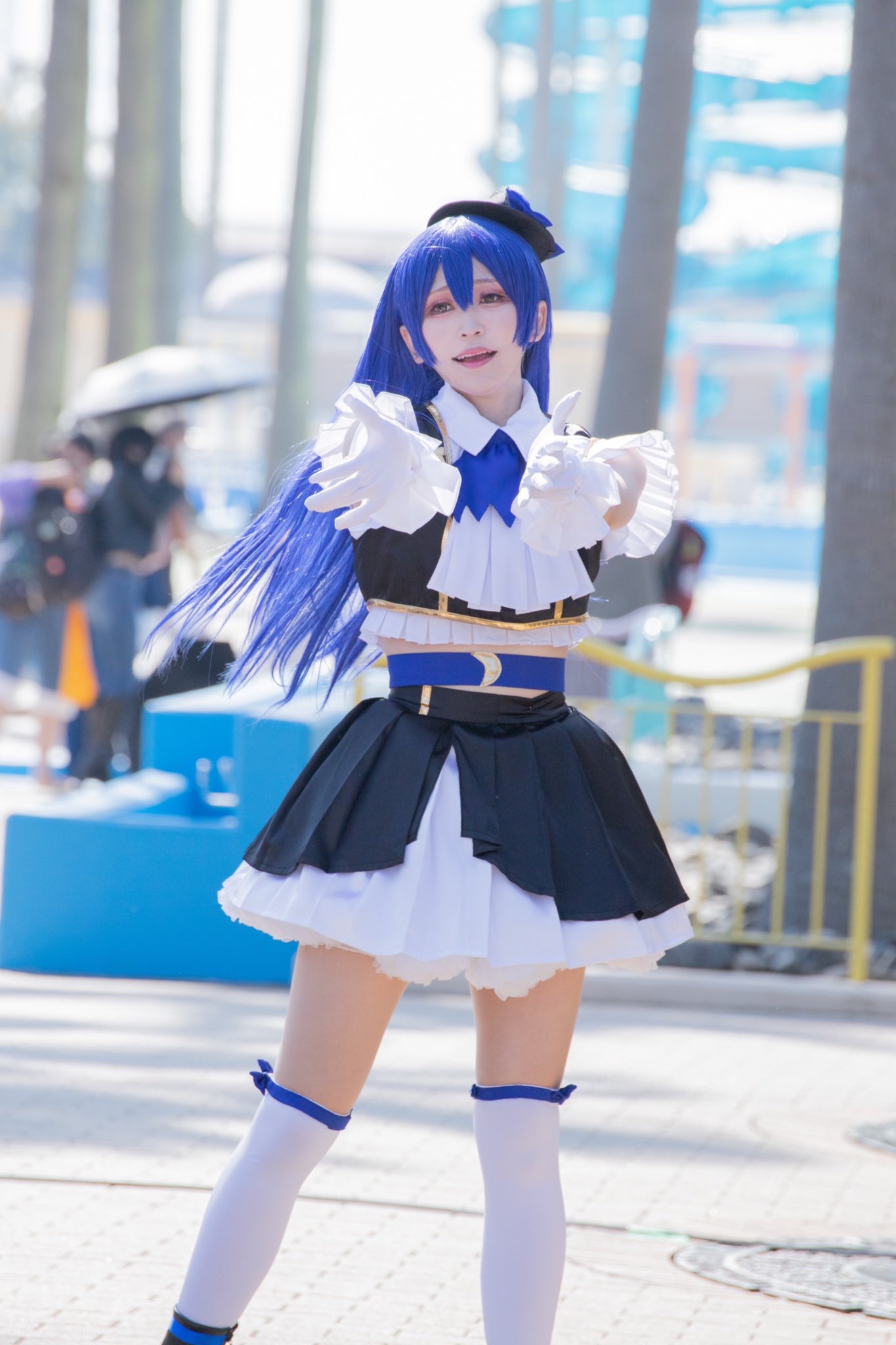 塩タン コス納mkm on Twitter: "⚠︎︎Cosplay μ's｜No brand girls 園田海未💙 ┈┈┈┈┈┈┈┈┈•• ...