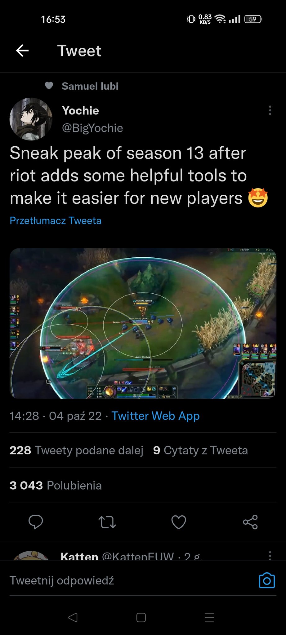 spookyfox on Twitter: "leaked image of season 13 after riot adds some helpful tools to make it ...