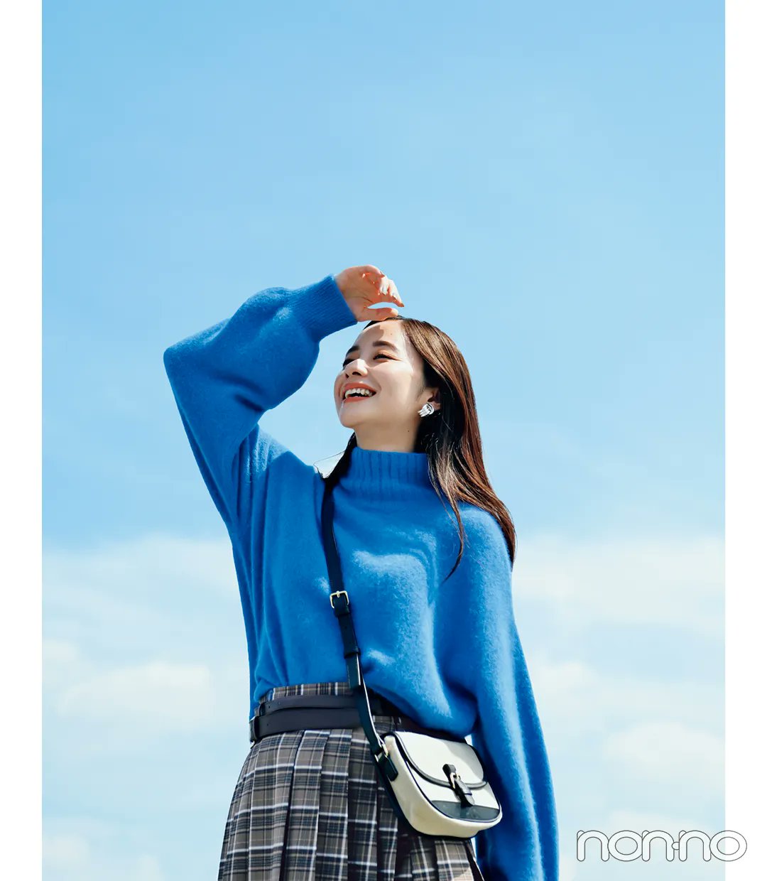 ノンノ／non-no on Twitter: "【なりたい系統で選ぶ秋イチ服】 こなれカジュアル #堀田真由 は、チェック柄ジャケットやベストでトラッドに🌷 ︎ https://t.co ...