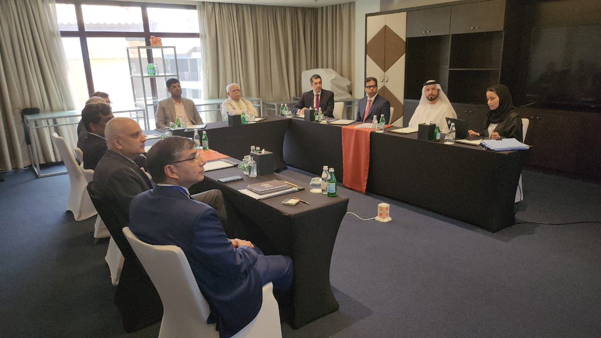 Dushyant Chautala on Twitter: "Had a conducive meeting in Dubai with H.E. Sultan Ahmed Bin ...