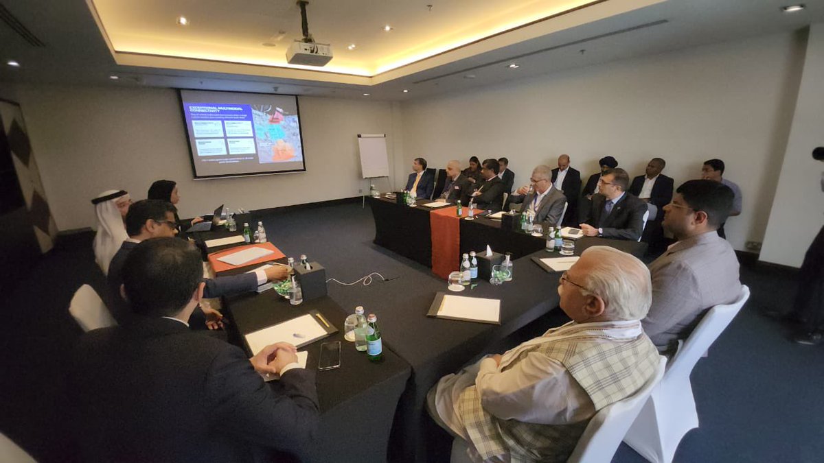 Dushyant Chautala on Twitter: "Had a conducive meeting in Dubai with H.E. Sultan Ahmed Bin ...