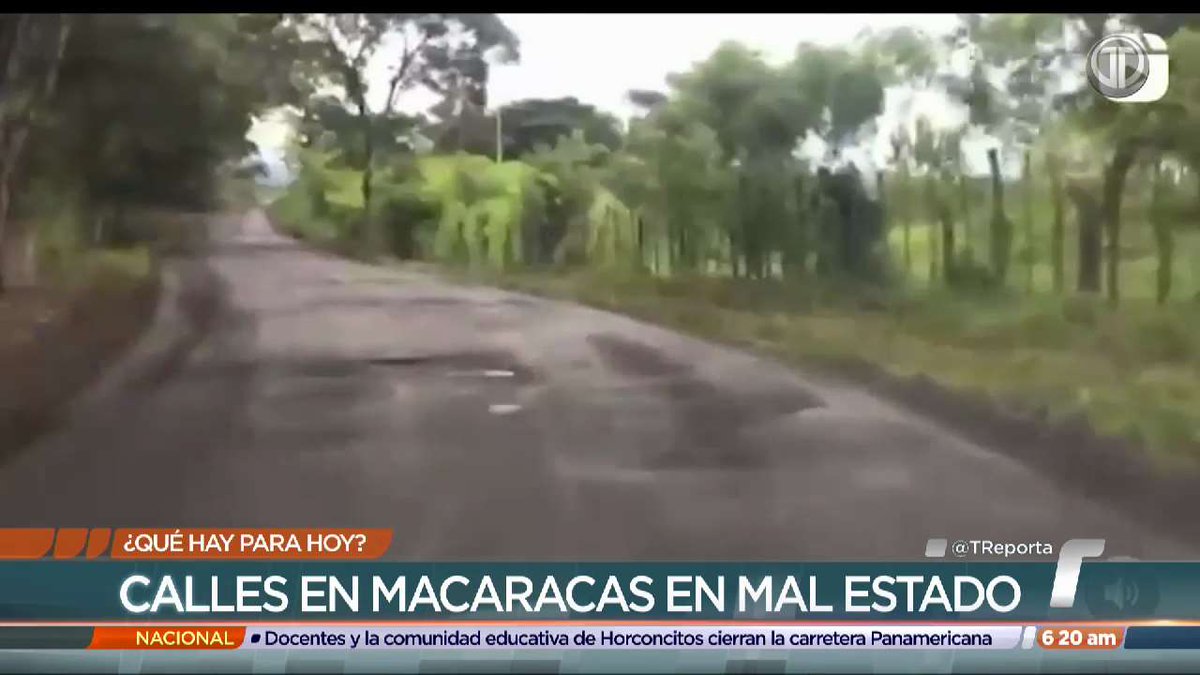 Usuarios reportan el mal estado en que se encuentra la vía de Chupá, en ...