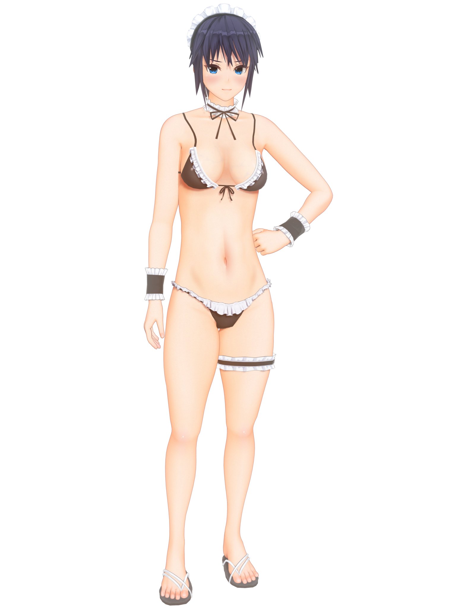 Pale on Twitter: "冴子「オイオイ… 私みたいな女にこんなフリフリのメイド服はさすがに似合わんぞ…？💦///」 これが完成された女のカラダというやつか…？( ˘ω˘ ) # ...