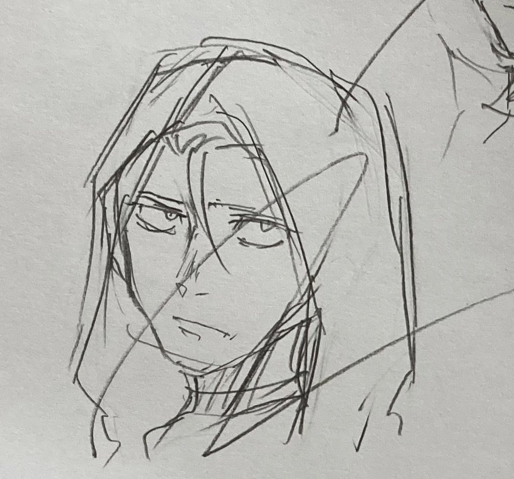 「よへ練習に描いてたこの顔 「ドチャクソぐちゃぐちゃに抱かれてる受けだ」って言われ」karucanインテお疲れ様ですの漫画