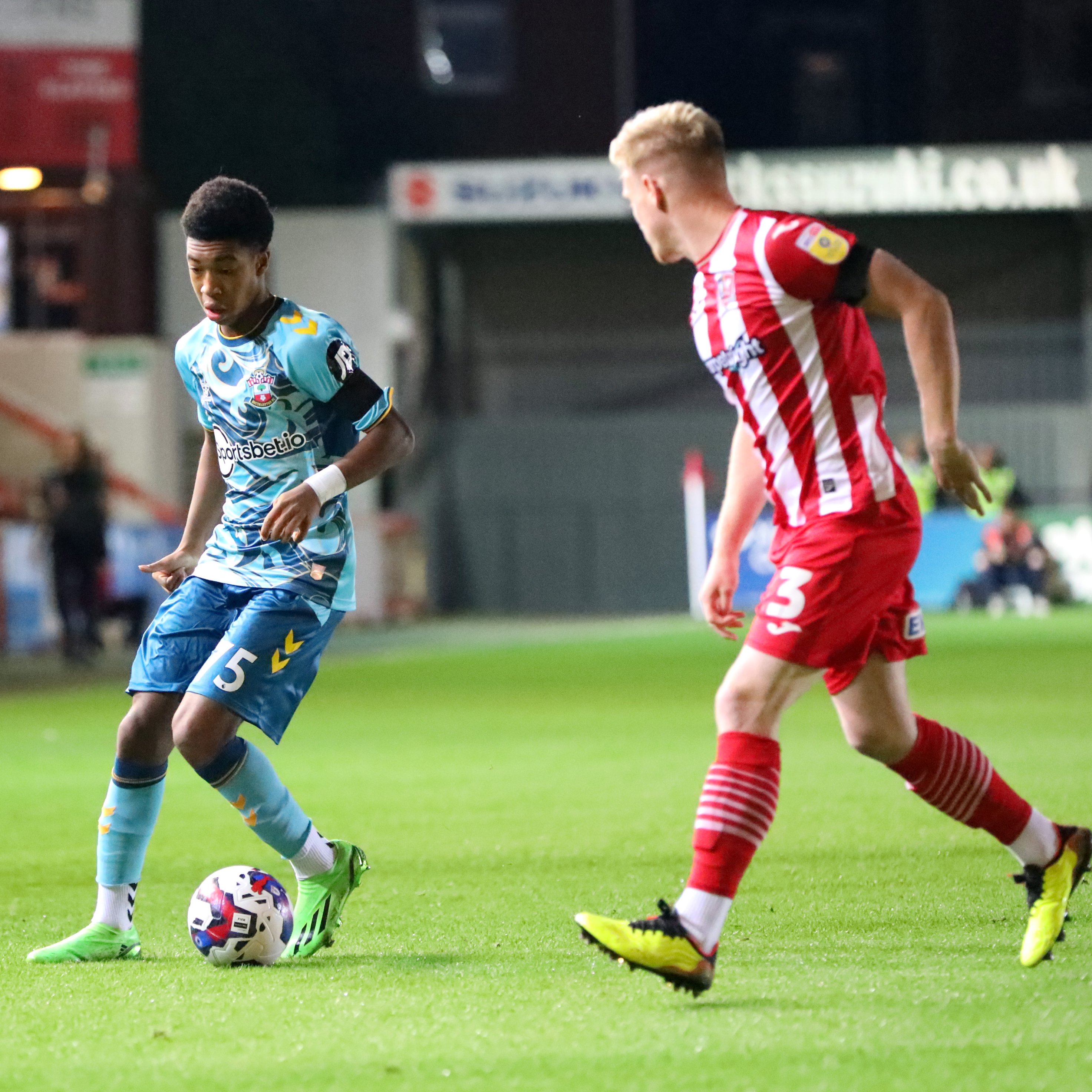 Southampton FC on Twitter: "45+2: Goal. Kegs Chauke taps in from close range. [2-1] https://t.co ...