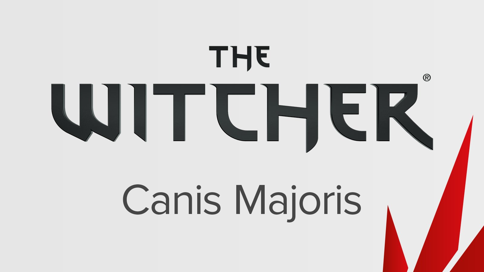 CD PROJEKT RED on Twitter: "Canis Majoris is a full-fledged Witcher game, separate to the new ...