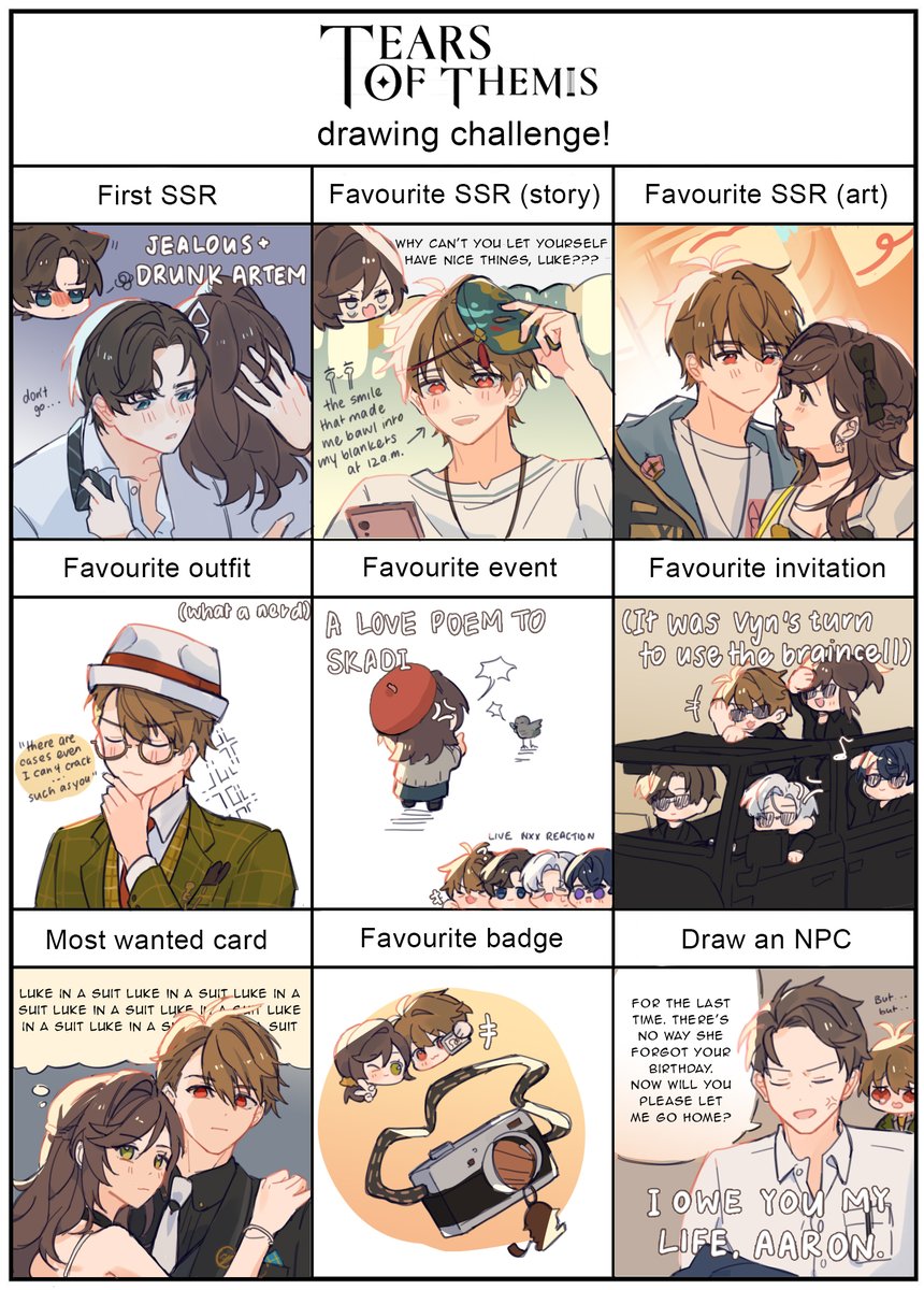 「fake dating trope yes #TearsOfThemis 」yoghurtの漫画