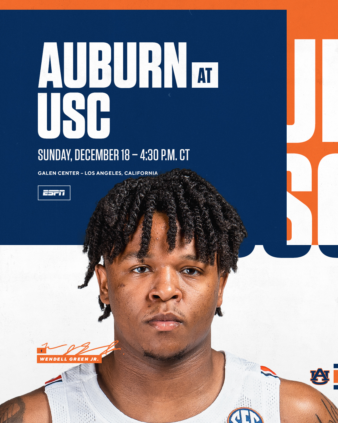 Auburn Basketball On Twitter Showtime In Los Angeles On Espn рџ ѕпёџ