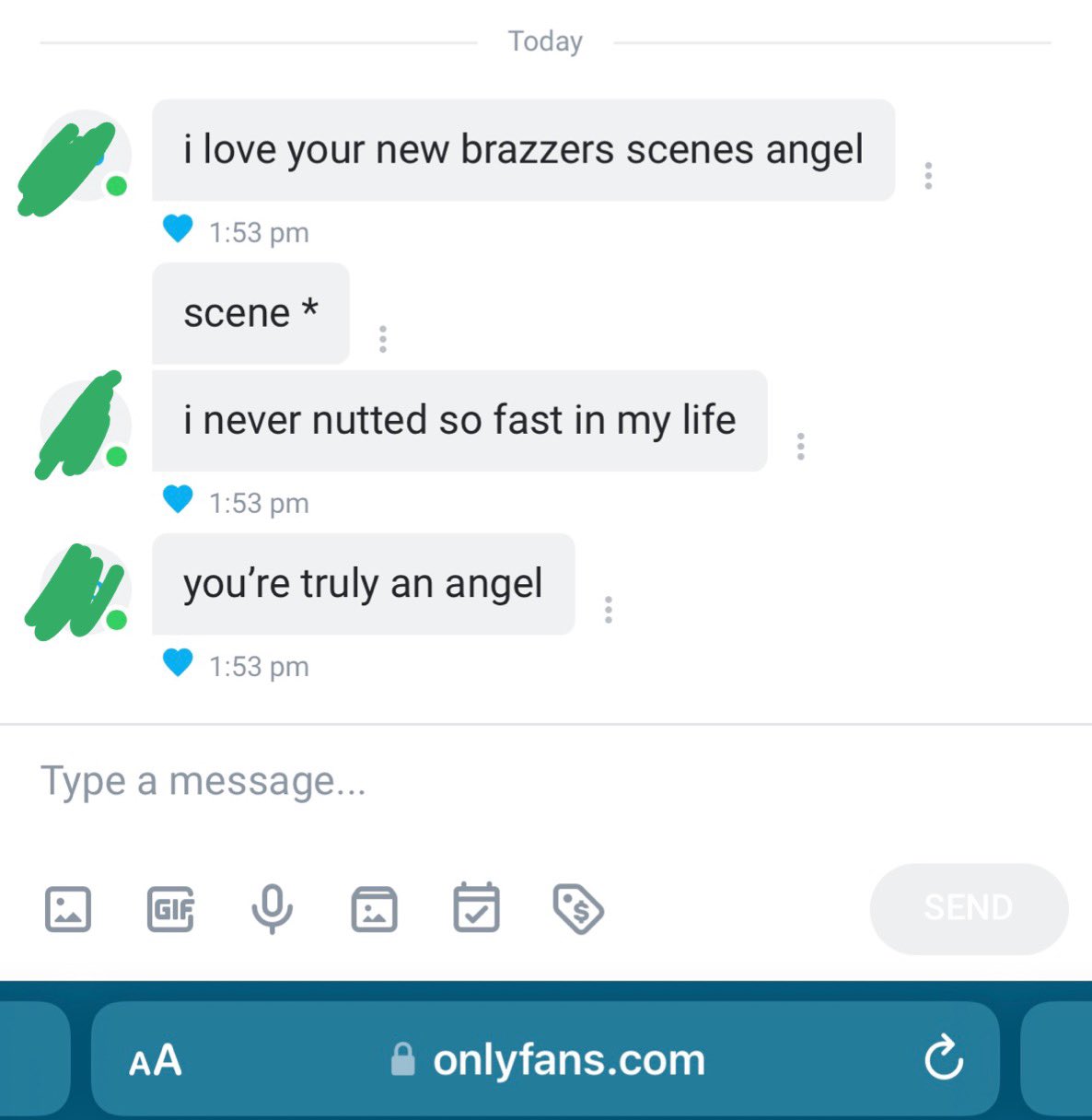 itsjordyduh on Twitter: "Just a few of my fans reactions 🥰 for my new @Brazzers scene. 💦Click ...