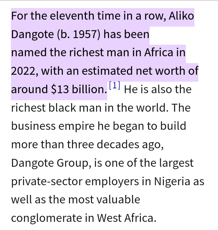 Kasi Broadcasting News on Twitter: "Nigerian Aliko Dangote the richest Black man in the World ...