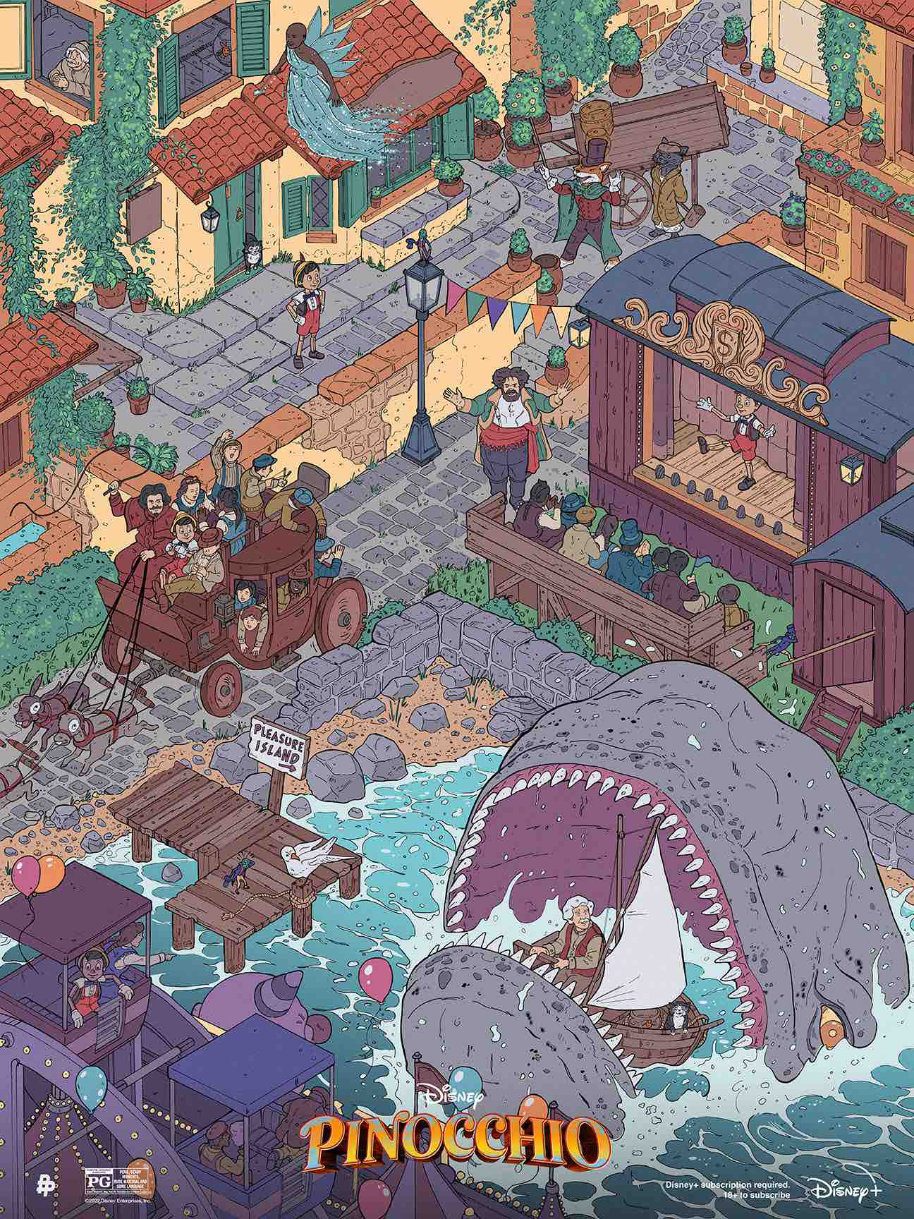 Pinocchio Pleasure Island