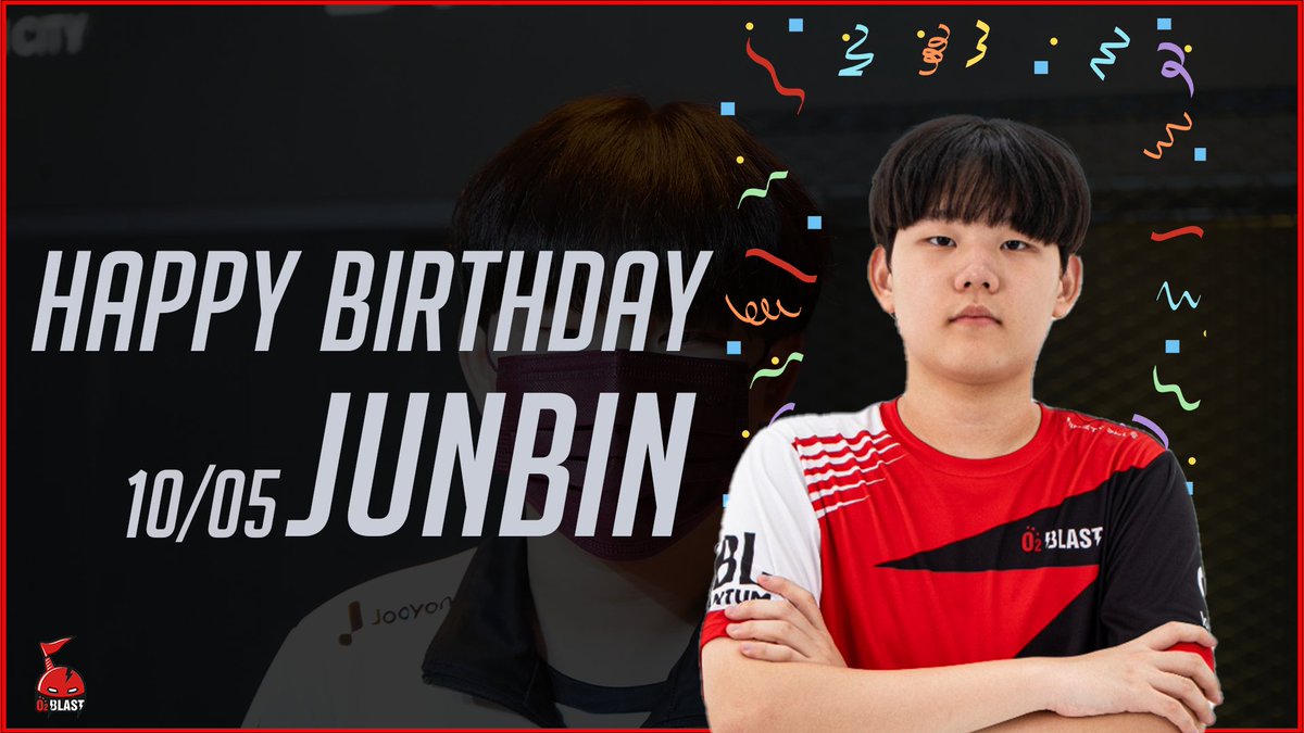 O2 Blast on Twitter: "[🎂HAPPY BIRTHDAY JUNBIN🎂] 오늘은 오투 블래스트의 믿음직한 탱커 @junbin_ow 선수의 생일입니다! 오늘 ...