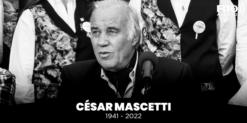 REITERAMOS |😢 A los 80 años murió el periodista César Mascetti 👉 ...