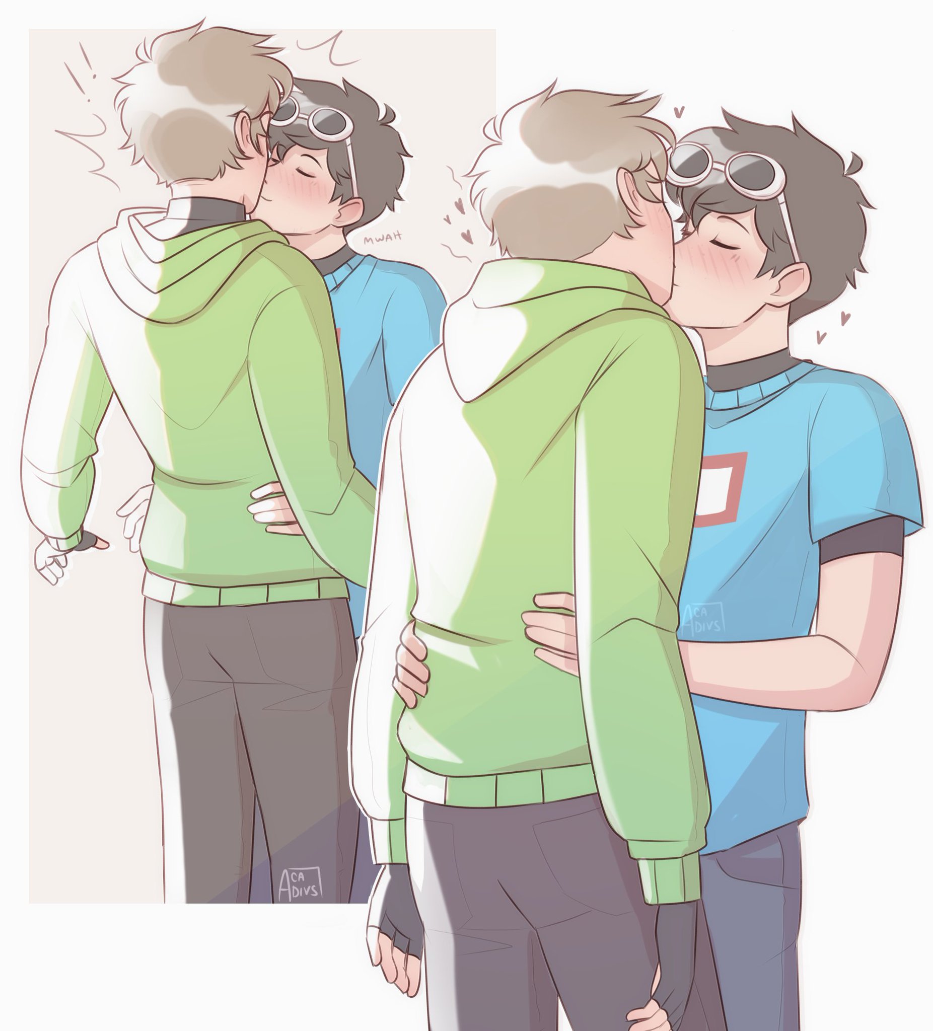 wickedivs ! 🦇 on Twitter: "FOLLOW ME I LITERALLY DRAW DNF (had to throw in the og dnf kiss art ...