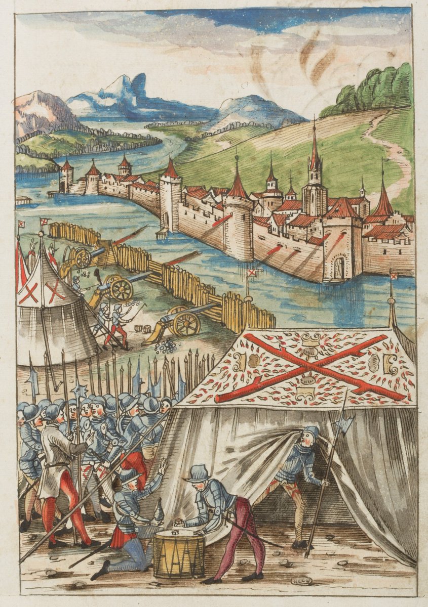 A nice depiction of the spectacular siege of Neuss 1474-74! Described ...
