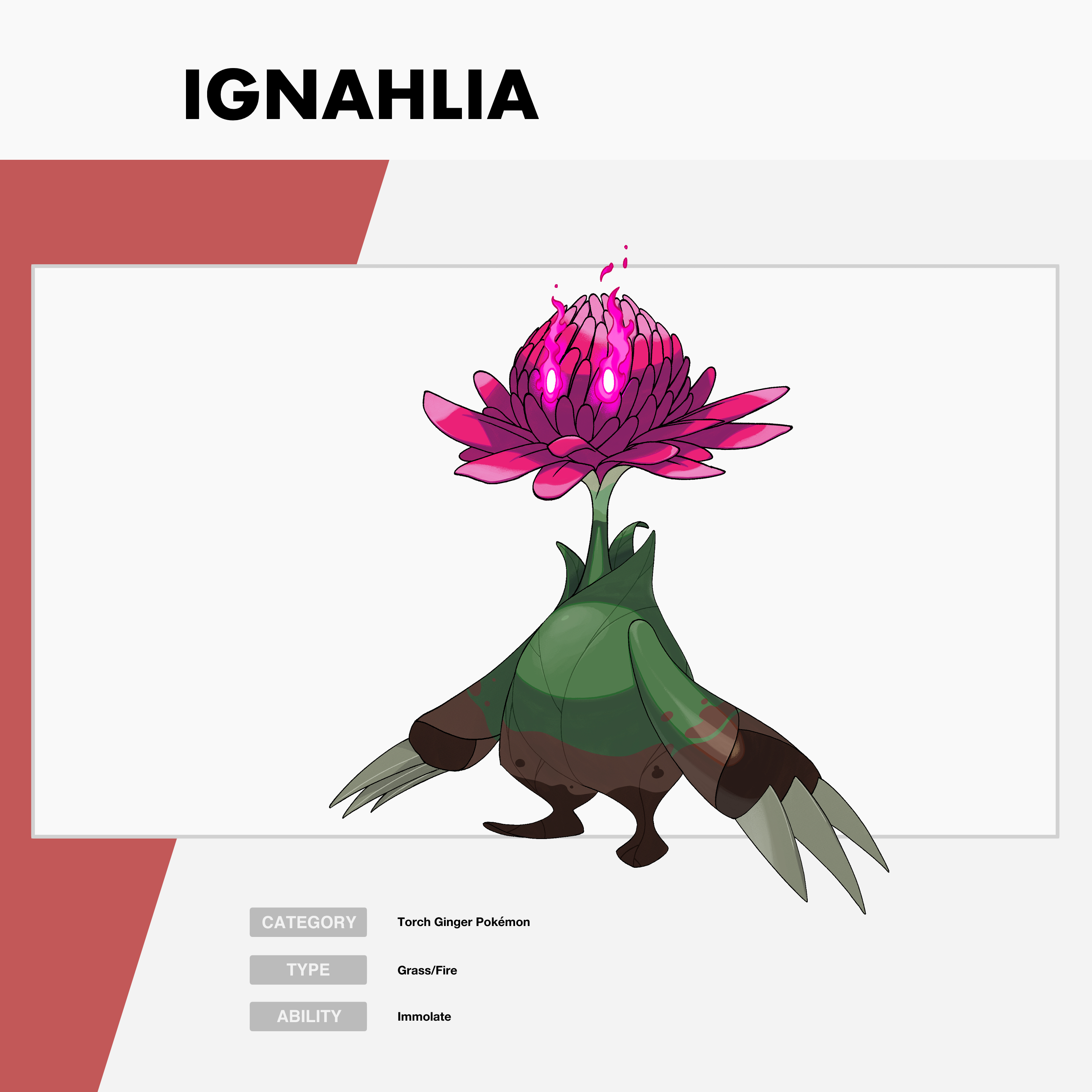 Inkarat on Twitter: "When threatened Ignahlia sets its head on fire to startle predators away ...