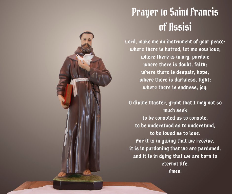 Vann Library on Twitter: "October 4th: the Feast Day of Saint Francis ...