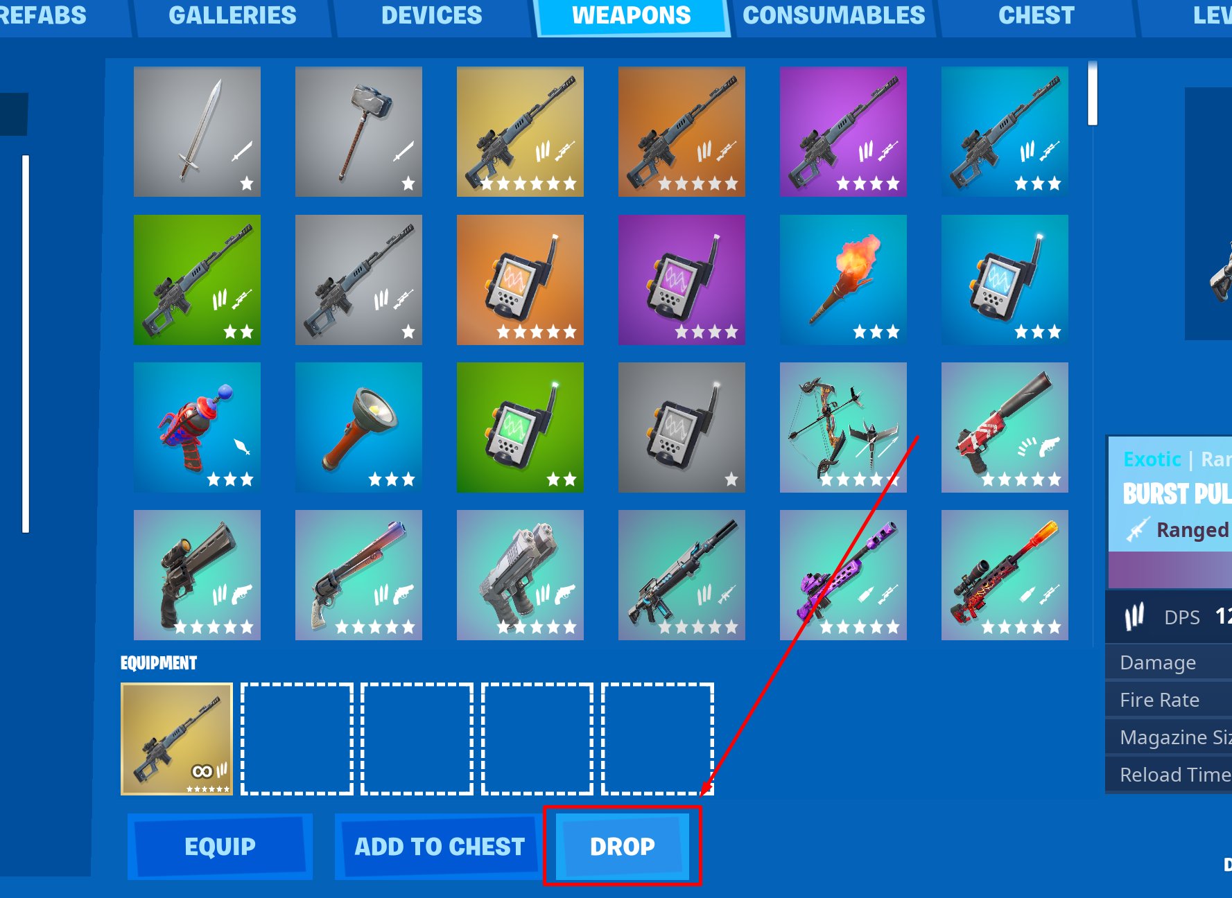 Mineblo Fnc Creator On Twitter New Drop Item Option On Creative Menu Fortnite 4774