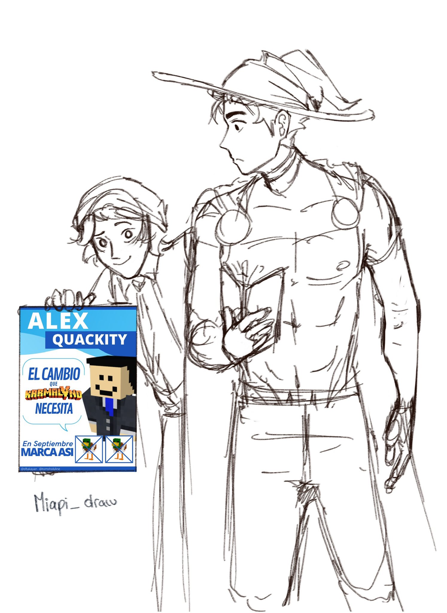 MIAPI 🤍 on Twitter: " #quackityfanart #vegetta777fanart #Karmaland5 https://t.co/5KWiAdJquv ...